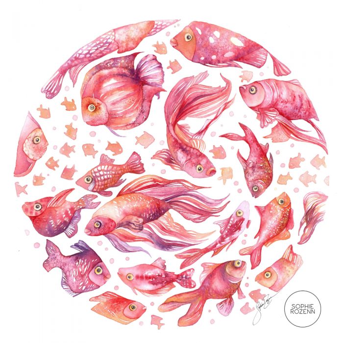 Portfolio - Sophie Rozenn Aquarelliste